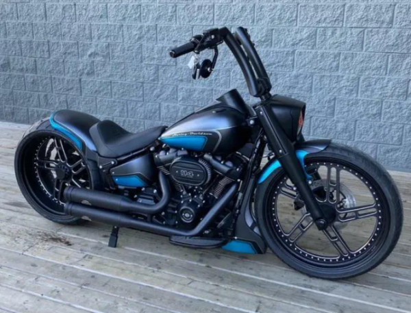 AF KUSTOMS - SOFTAIL ELECTRIC CENTER STAND 18+ | Lucky 7 Fort Worth